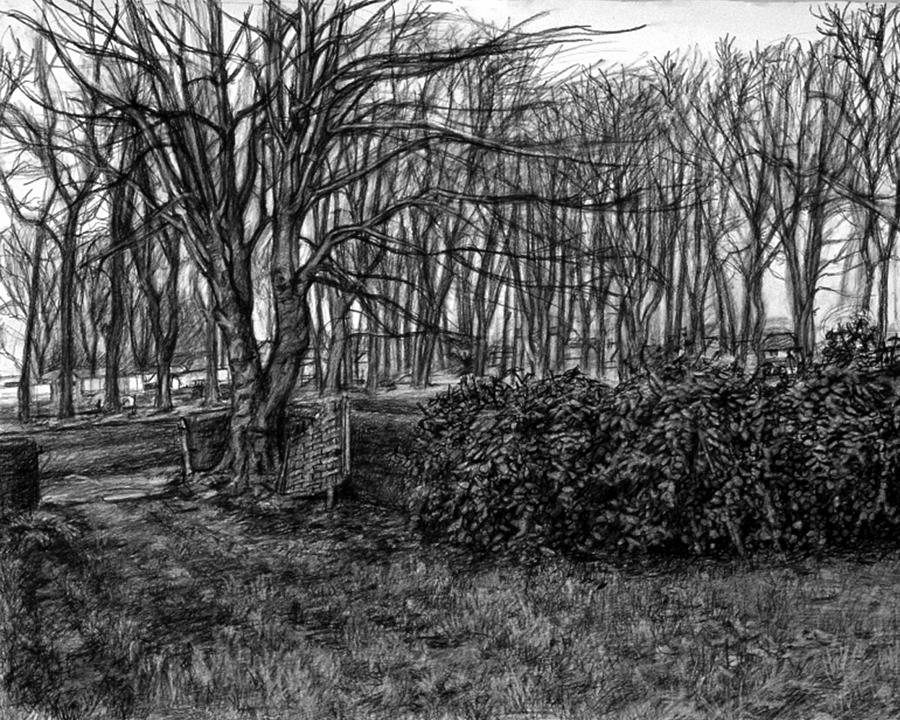 Scottish Landscape Drawing by Kenneth Cobb - Fine Art America