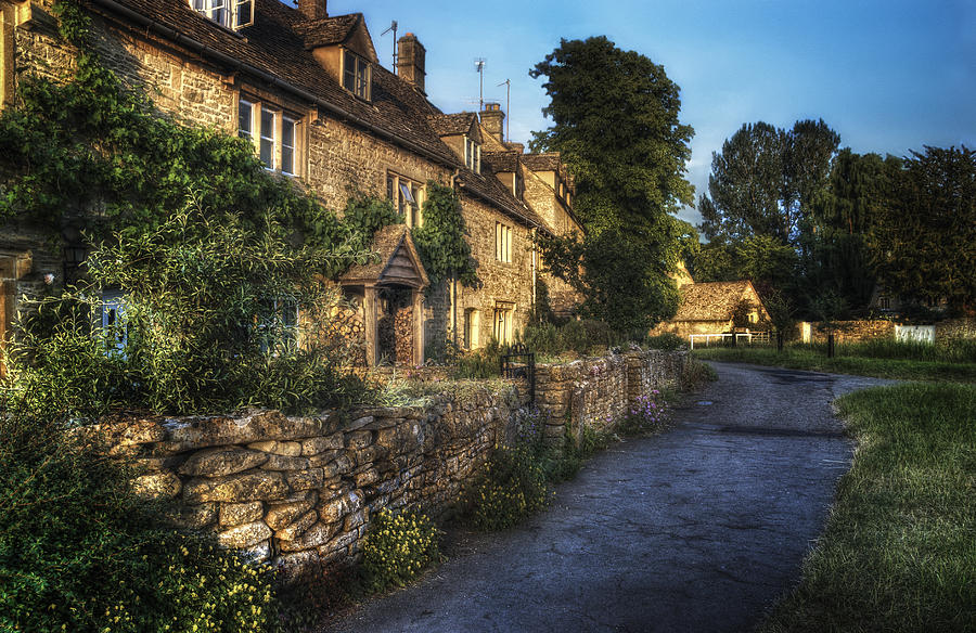 Cottage Row Photograph by Chris Sutton - Fine Art America