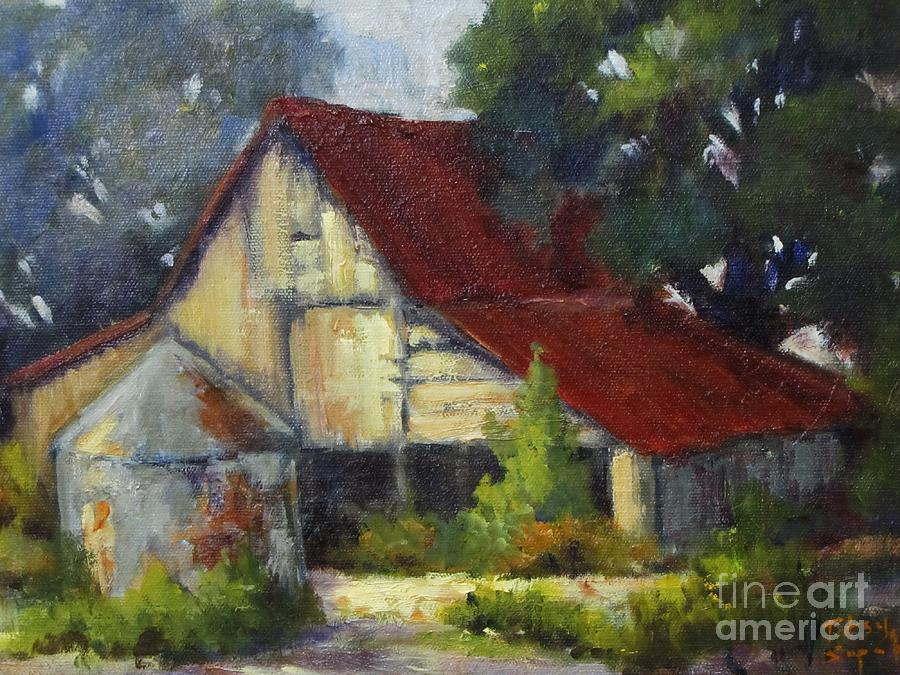Country Barn Painting by Patsy Supak - Fine Art America