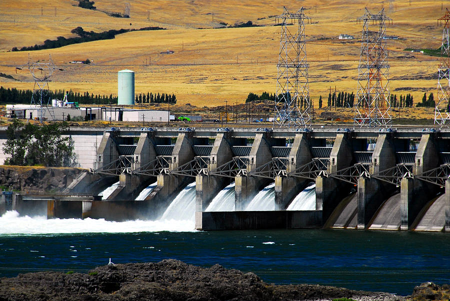 The Dalles Dam Photograph by David Lee Thompson - Pixels