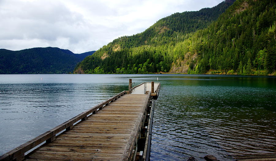 Crescent lake Photograph by Robert Bodnar - Fine Art America