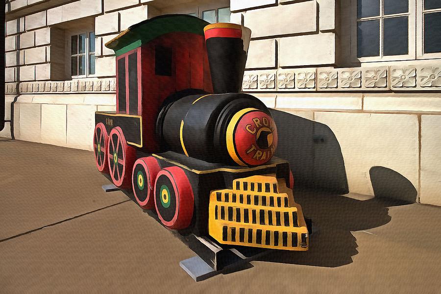 Crow Train Painting by L Wright - Fine Art America