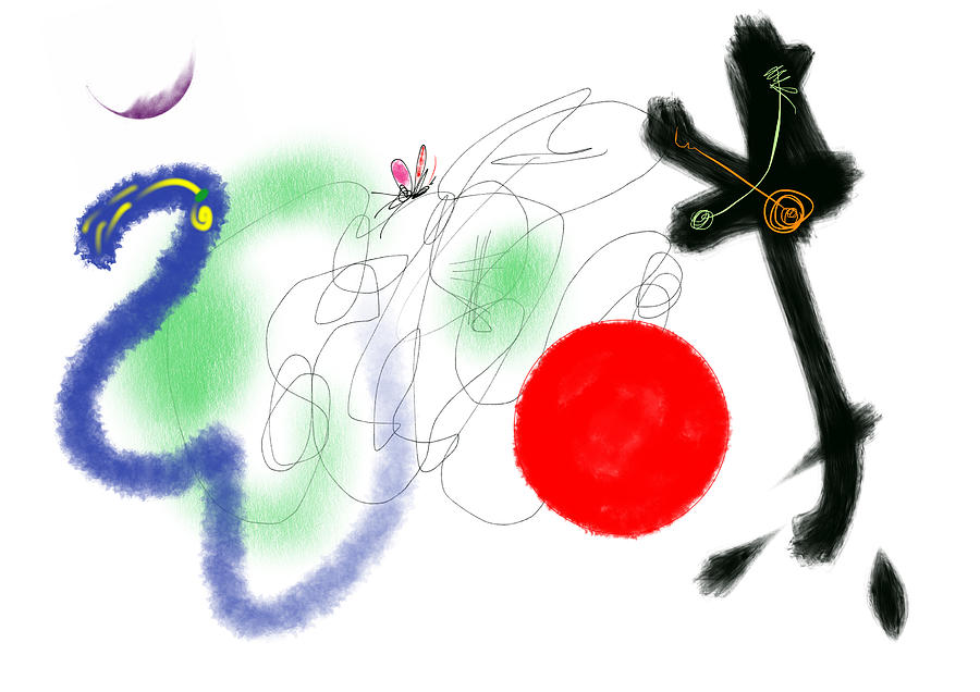 Crown Python vs Black Lion Painting by Alex Retivov - Pixels