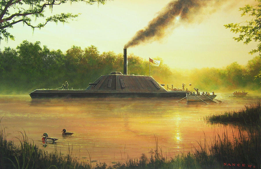 C.S.S. Nuese Painting by Dan Nance - Pixels