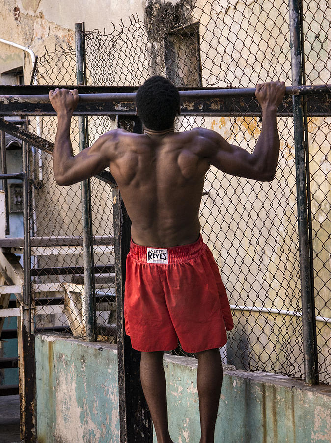 Cuban Boxer Exercising Photograph by Mike Parrish - Pixels