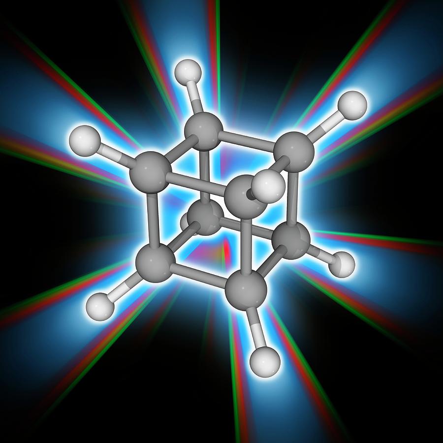 Cubane Organic Compound Molecule Photograph by Laguna Design/science ...