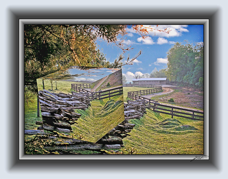 Cubic Landscape Photograph by Thomas Fields - Fine Art America