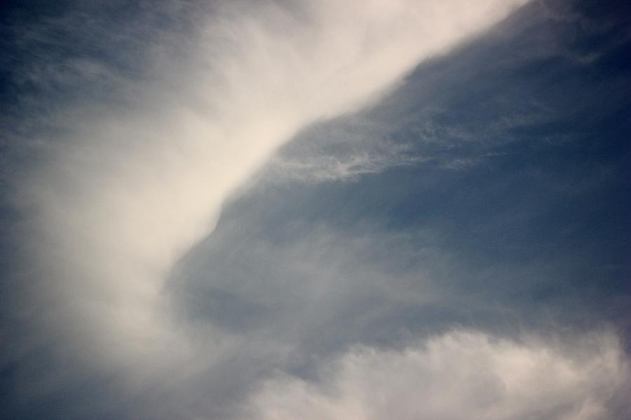 Curvy Cloud Photograph by Thomas Ryno - Fine Art America