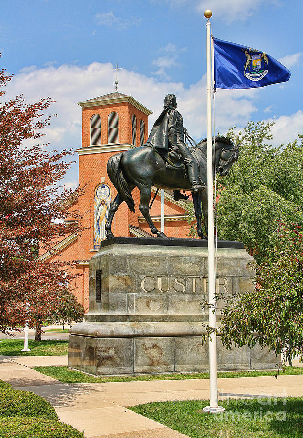 Custer Statue Photograph by Jack Schultz | Pixels