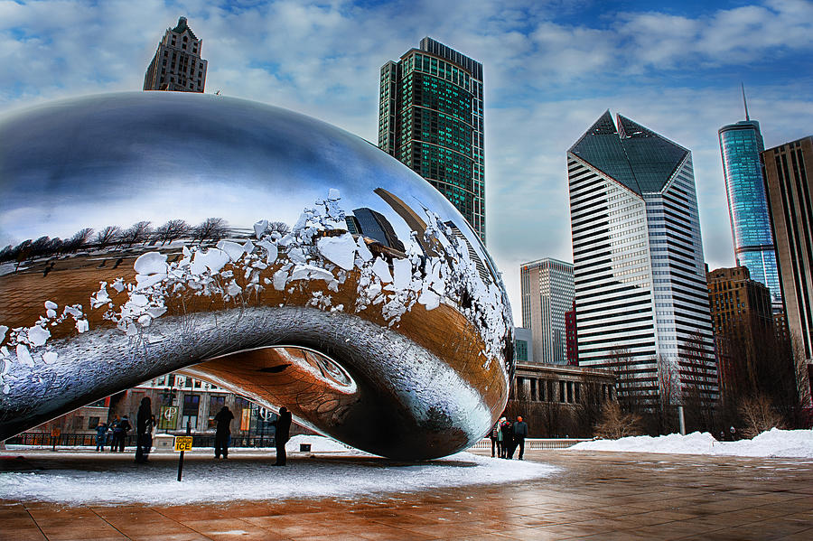 Da Bean Photograph by Ryan Crane - Pixels