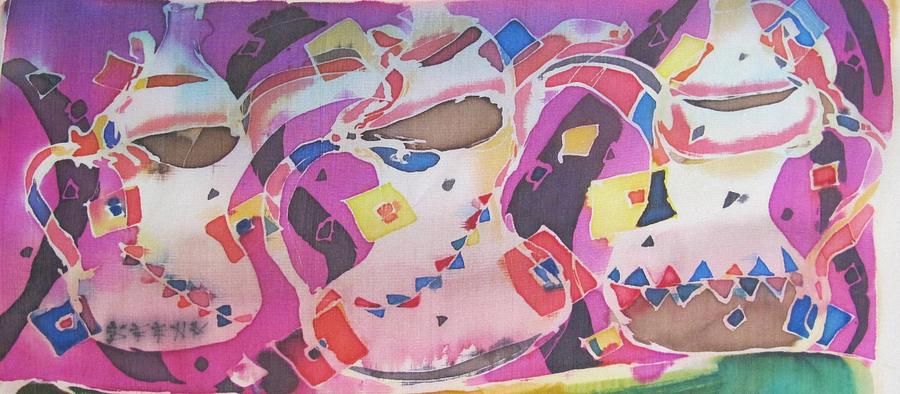 Dallah Celebrations Painting by Beena Samuel - Pixels