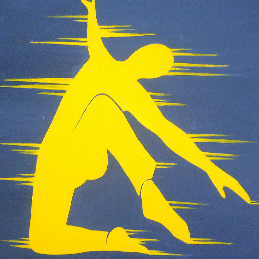 Dancing Man Painting by Allison Liffman - Fine Art America