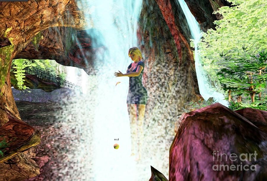 Dancing Waterfall Photograph by Vale Tek - Fine Art America