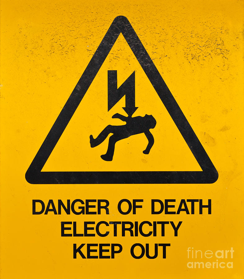 Danger Of Death - Electricity Photograph by Shawn Hempel