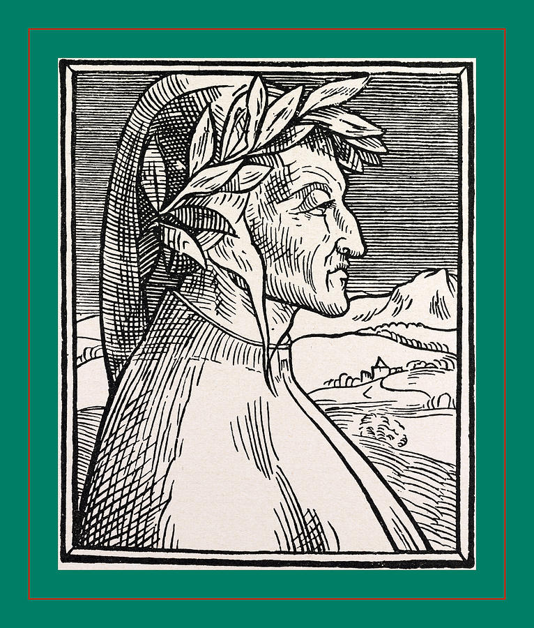 Dante Drawing by Litz Collection - Fine Art America