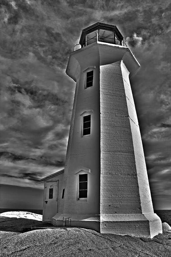 Dark Lighthouse Photograph by Dave Onomastico - Pixels
