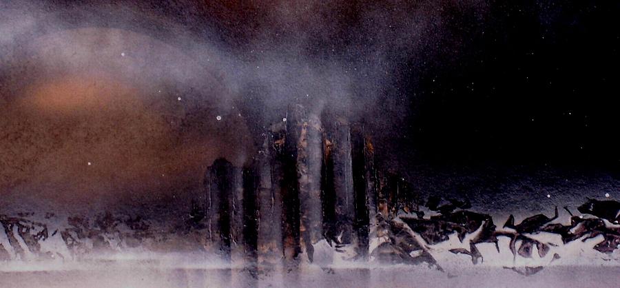 Dark Mount Painting by Patrick Cole - Fine Art America