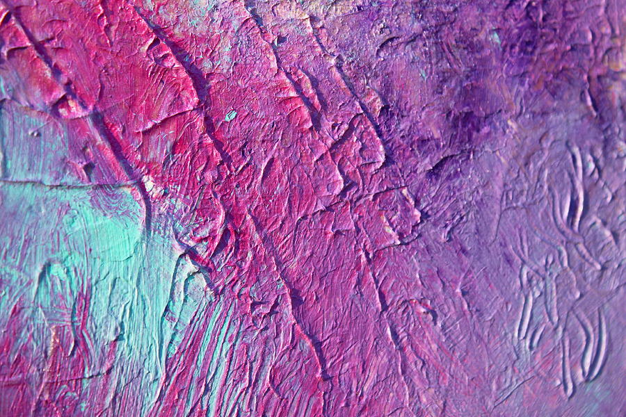 Dark Pink Mars Painting by Toni Yasger - Pixels