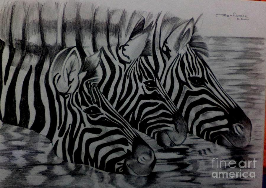 Dark Thurst Drawing by Ashfaque Khan - Fine Art America