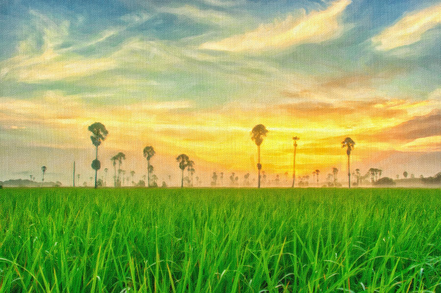 Day Break Painting by Edson Reyes - Pixels