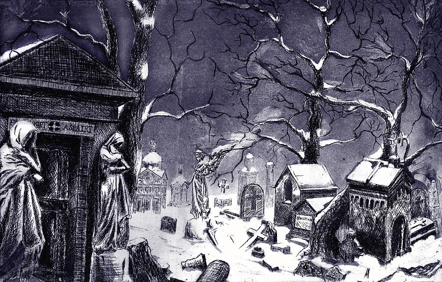 Dead Calm Drawing by David Ter-Avanesyan - Pixels