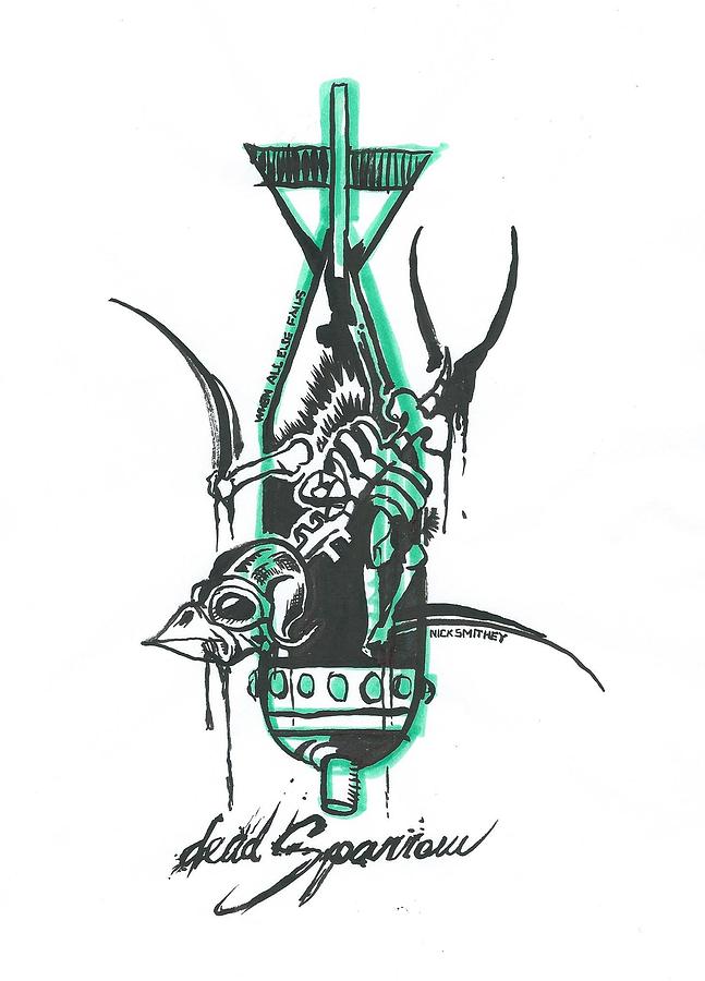 Dead Sparrow Drawing by Nick Smithey - Fine Art America