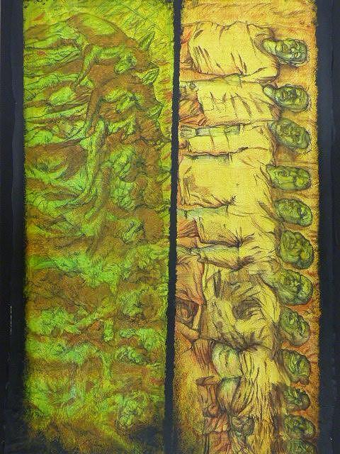 Decomposition Time Lapse Drawing by Mike Miller - Fine Art America