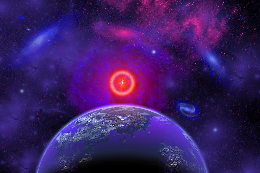 Deep Space.1. Digital Art by Mark Stevenson - Fine Art America