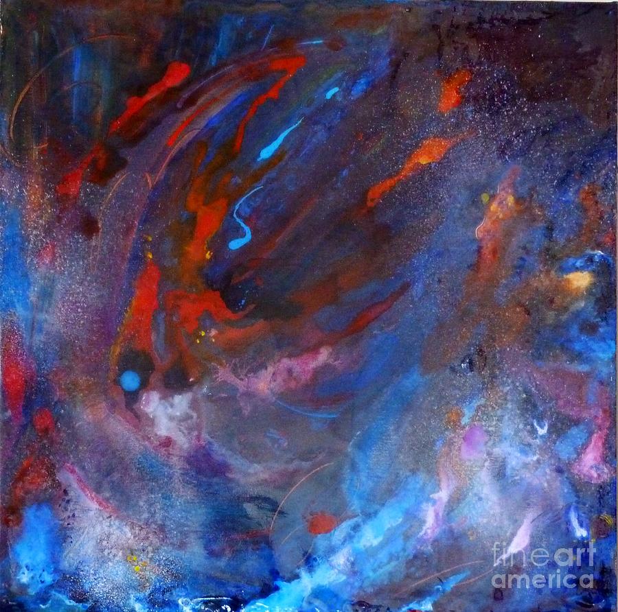 Deep unto Deep Painting by Jacki Wright - Fine Art America