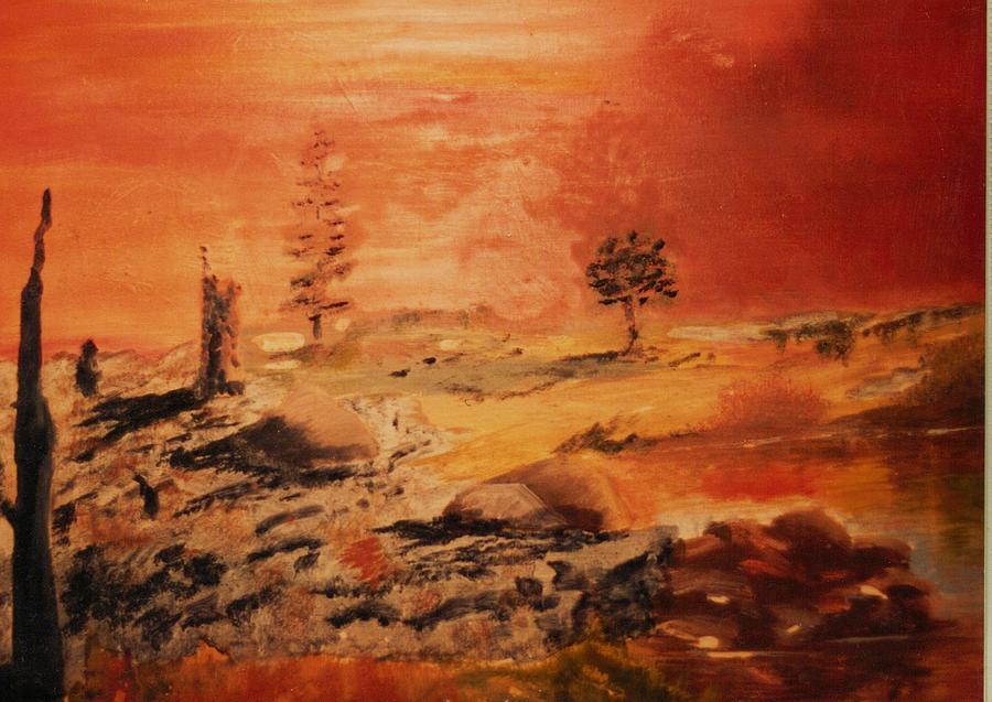 Devastation Painting by Clyde Stewart - Fine Art America