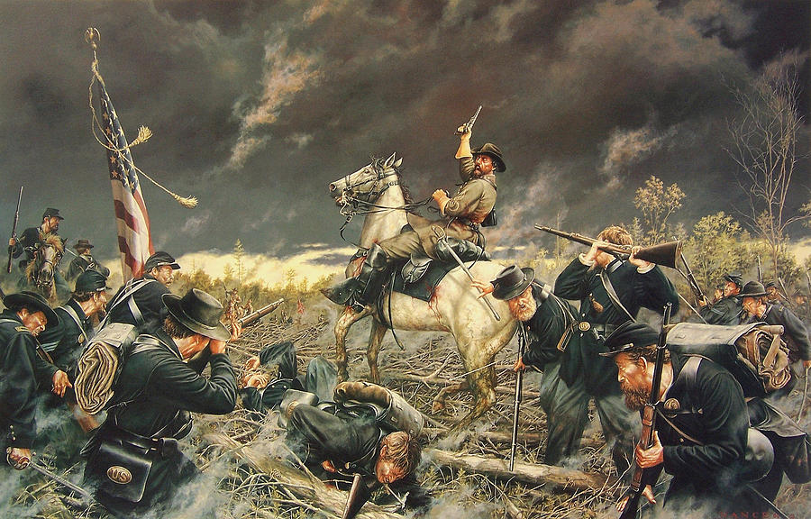 Devil at Fallen Timbers Painting by Dan Nance - Pixels