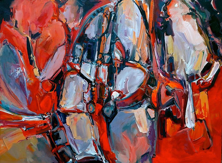 Devils Details Painting by Jane Tracy - Fine Art America