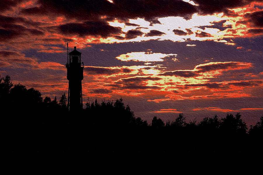 Devil's Island Lighthouse Photograph by Kim Blaylock - Pixels