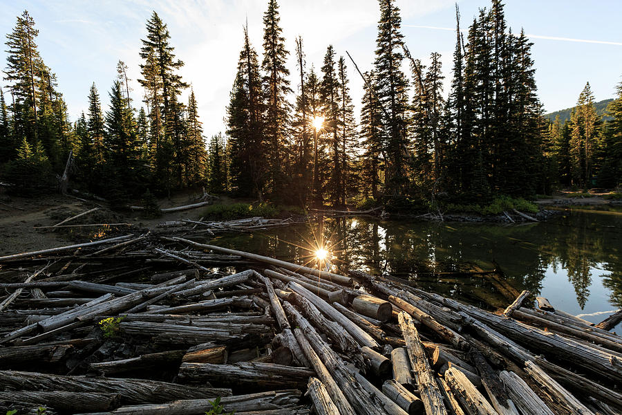 Devils Lake Sunset Photograph by Kyle Ledeboer - Fine Art America