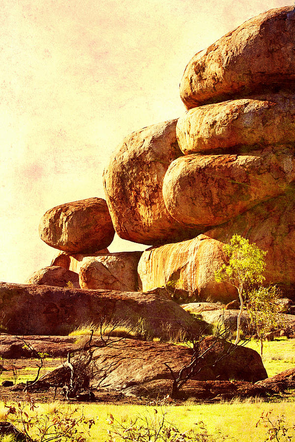 Devils Marbles V5 Photograph by Douglas Barnard - Fine Art America