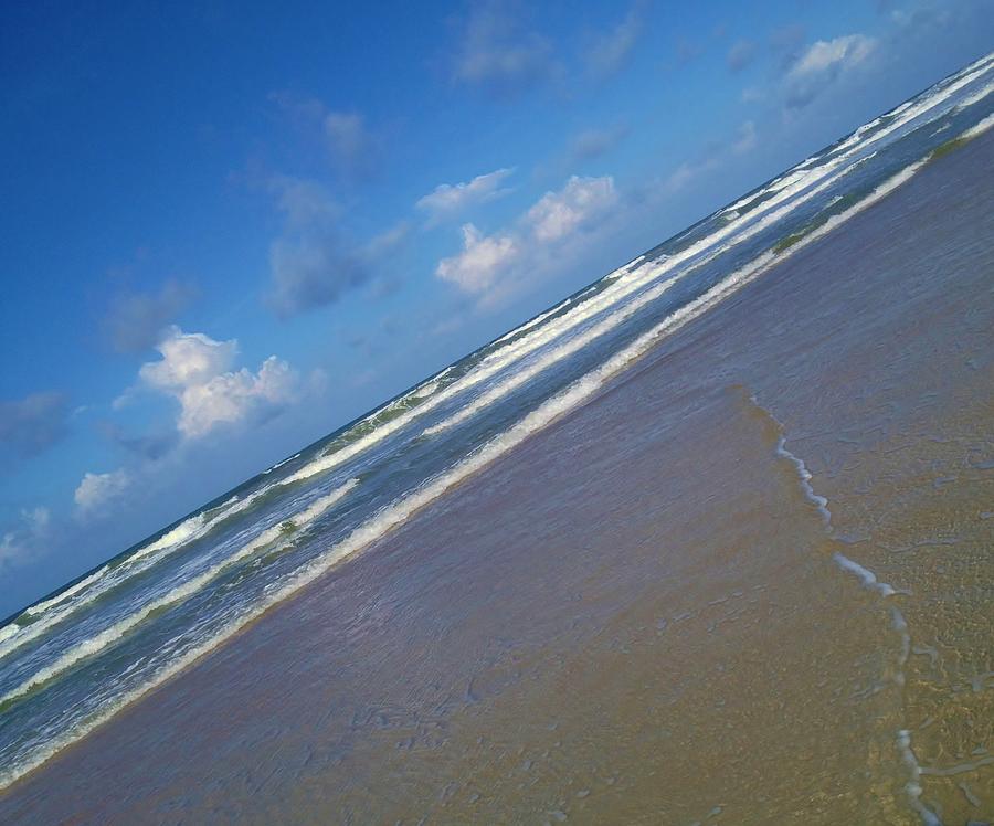 Diagonal Waves Photograph by Beth Holly - Fine Art America