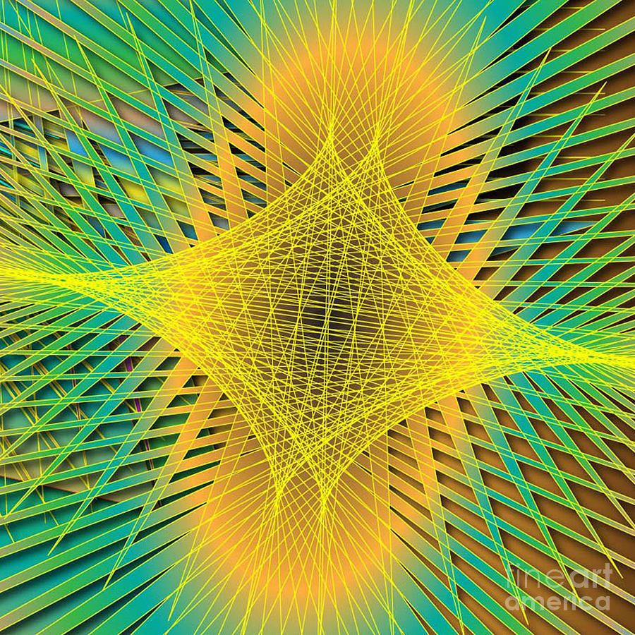 Diamond nets Digital Art by Iris Gelbart - Fine Art America