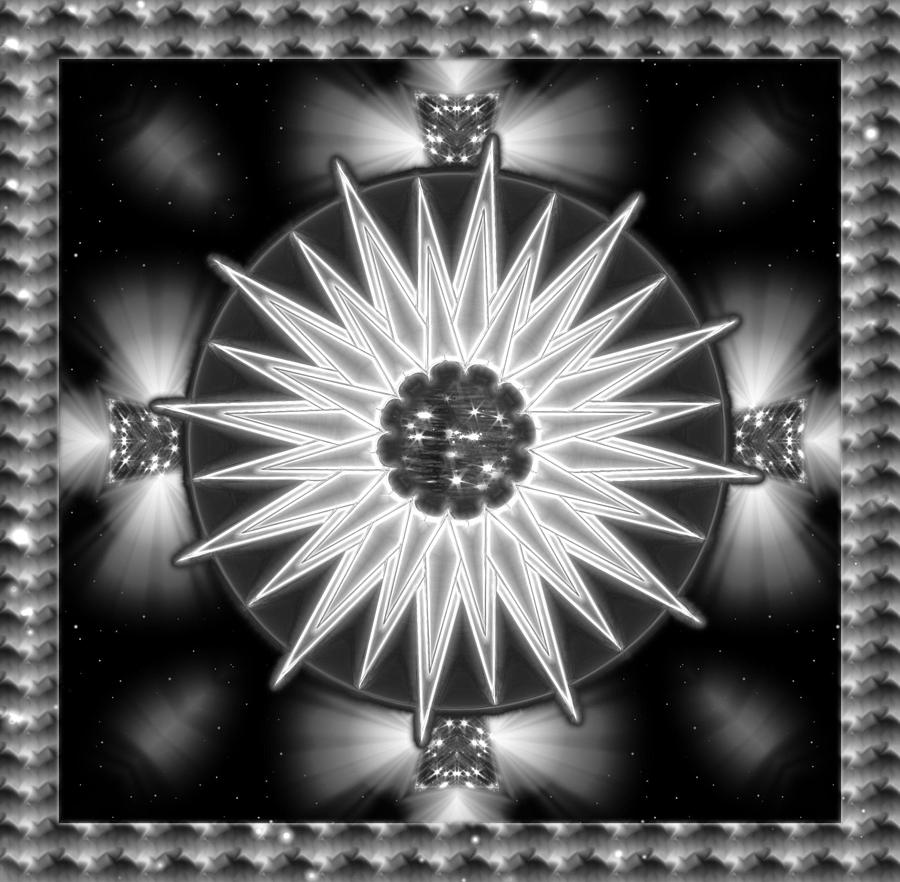 Diamond Source Mandala Digital Art by Mario Carini - Fine Art America