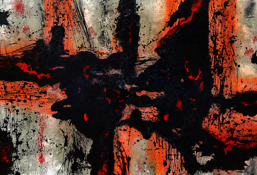 Digging Deep Painting by Lynne Godina-Orme - Fine Art America