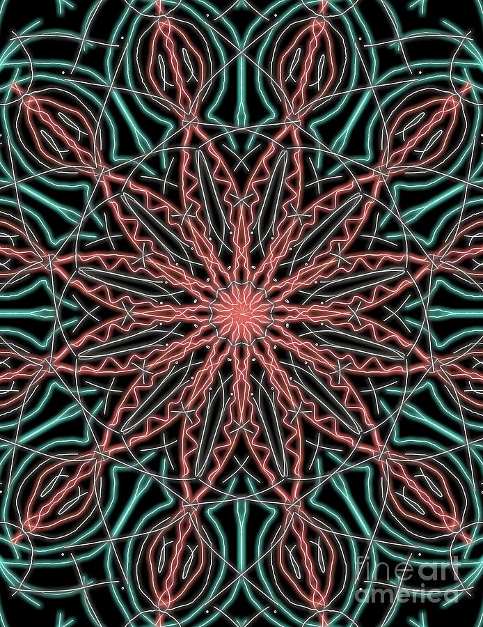 Digital Abstract 010 Digital Art by Dee Larsen - Fine Art America