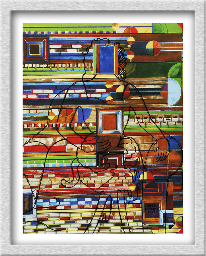 Digital Divas Painting by Eve Riser Roberts | Fine Art America