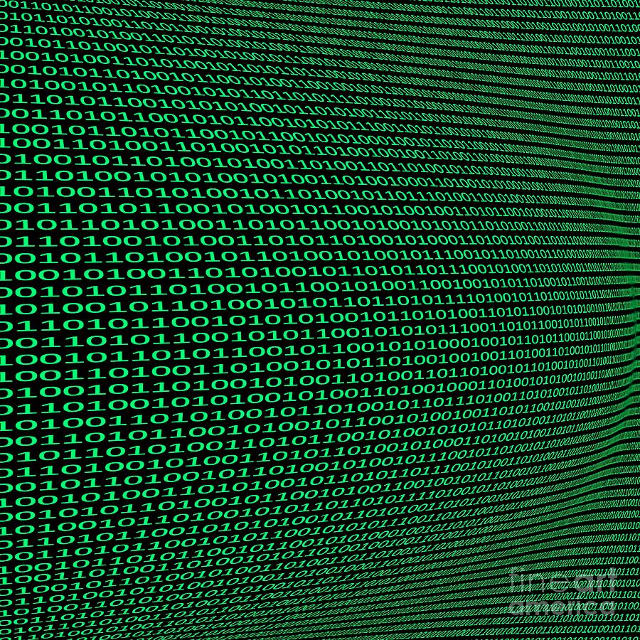 Digital Information, Conceptual Artwork Photograph by Victor De ...