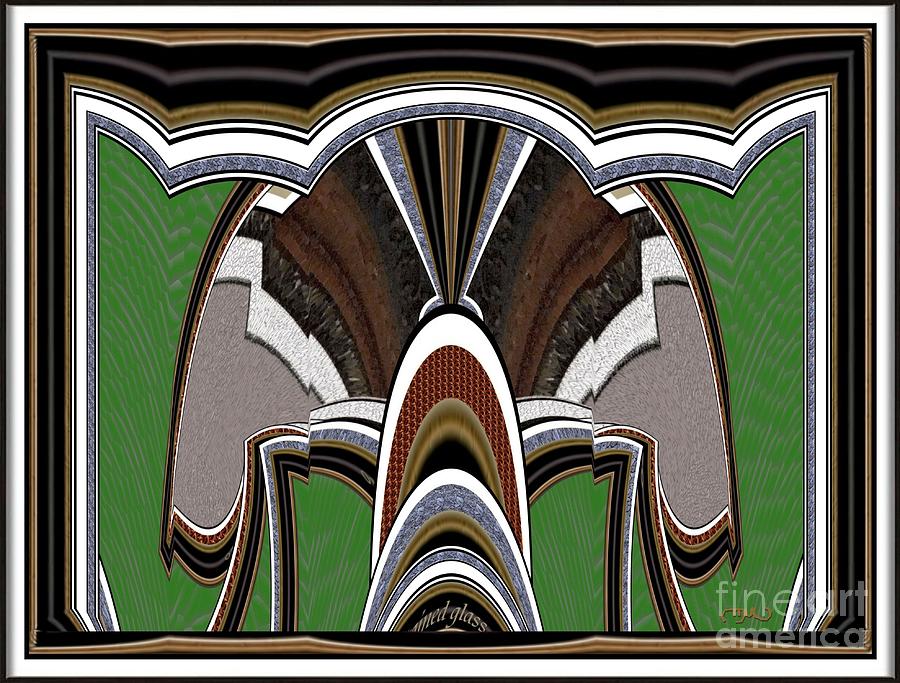 digital Stained Glass 7sg0001 Painting by Pemaro - Fine Art America