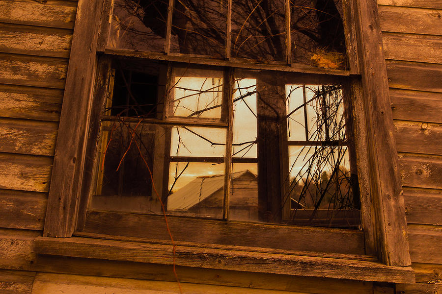 Dilapidated Window Frames 3 Photograph by Jim Vance - Fine Art America