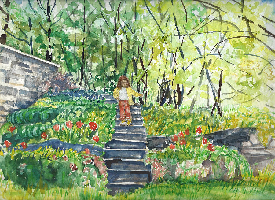 Discovery Painting by Lisa Wright - Fine Art America