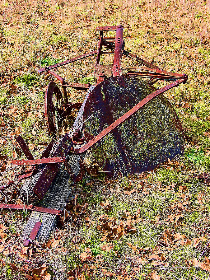 Disk Plow Photograph by Vikki King - Pixels