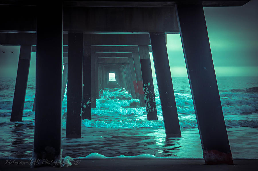 Distant Waves Photograph by Scott Stocklin - Pixels