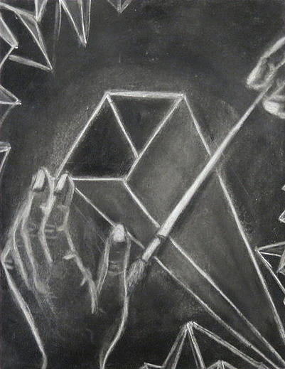 Distortion Drawing by Jessica Clayton - Fine Art America