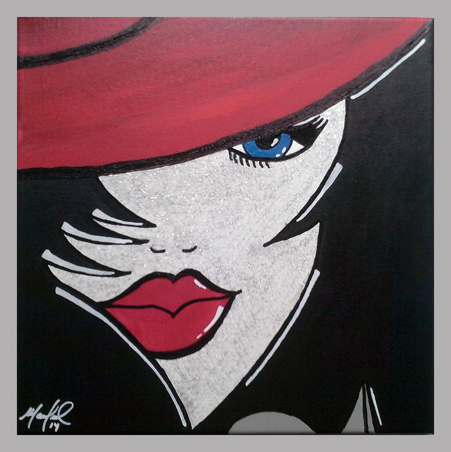 Diva Painting by Manfred Schaefer - Fine Art America