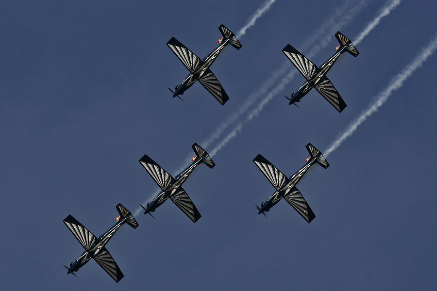 Diving Formation Photograph by Fourth Dimension - Fine Art America